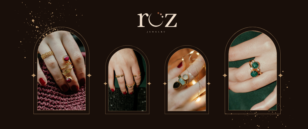 Gold-Plated Statement Rings: Bold Jewelry Trends 2025 – Rōz Store.Co