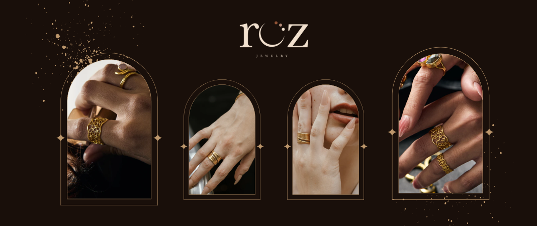 How to Style Gold Rings and Wear Multiple Rings: A Complete Guide – Rōz ...