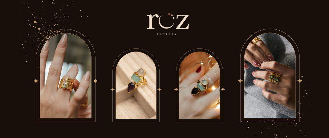 The Hottest Gold Gemstone Ring Trends Right Now – Rōz Store.Co